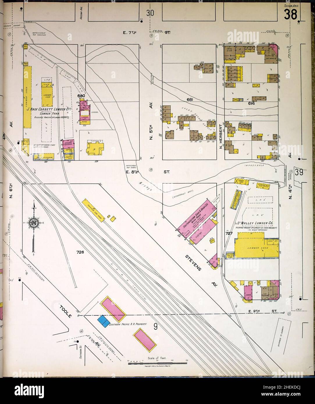 Pima county map hi-res stock photography and images - Alamy