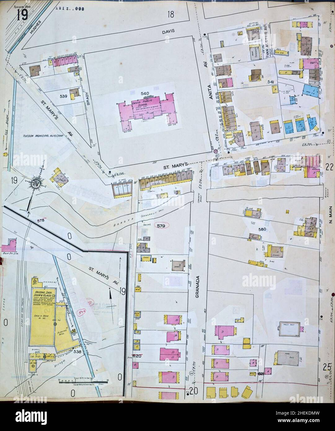 Pima county map hi-res stock photography and images - Alamy