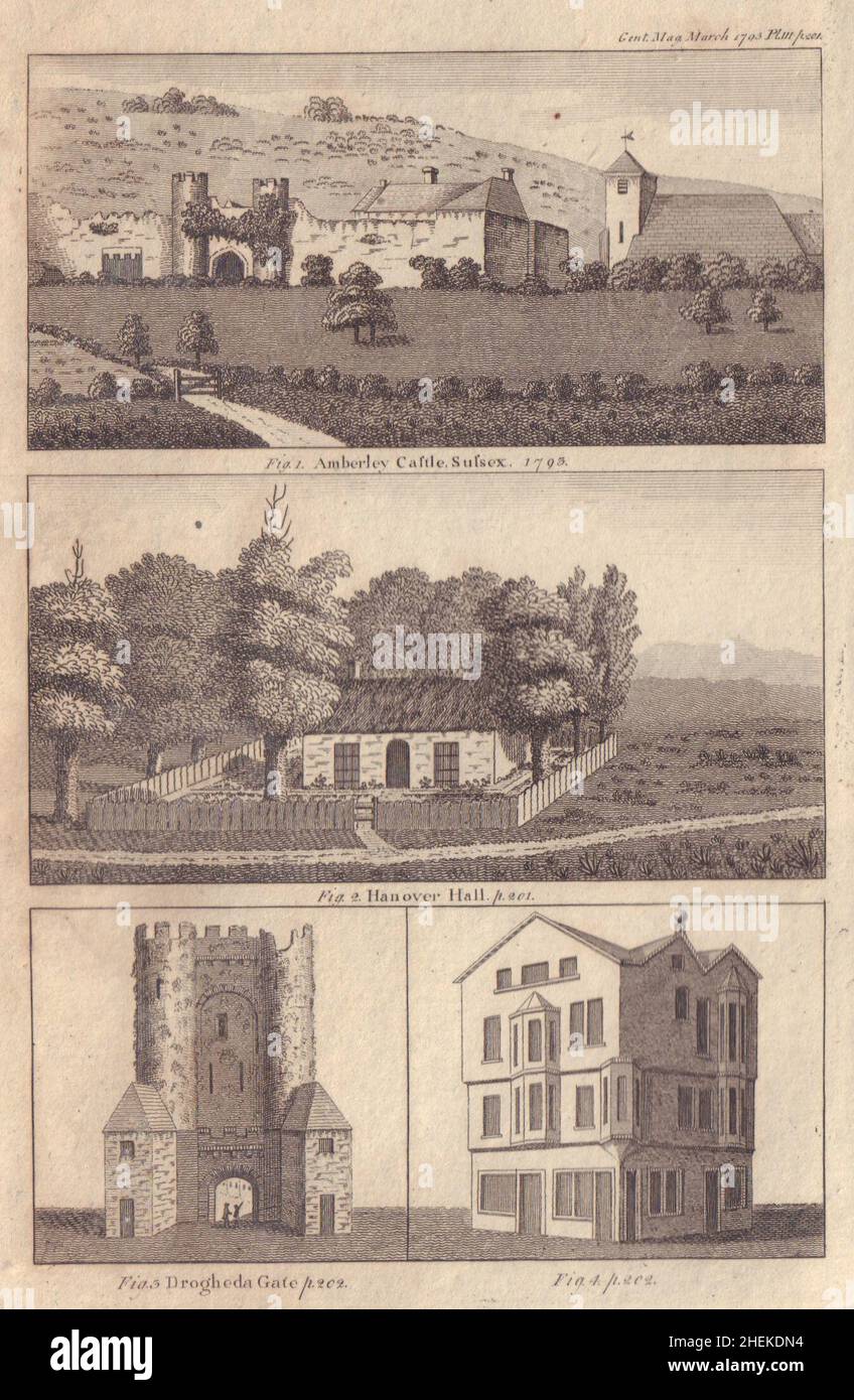 Amberley Castle, Sussex. Hanover Hall, Crowborough. Drogheda Gate ...