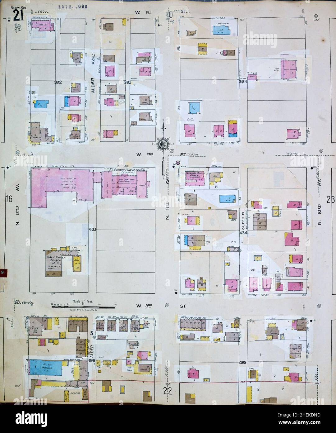 Pima county map hi-res stock photography and images - Alamy