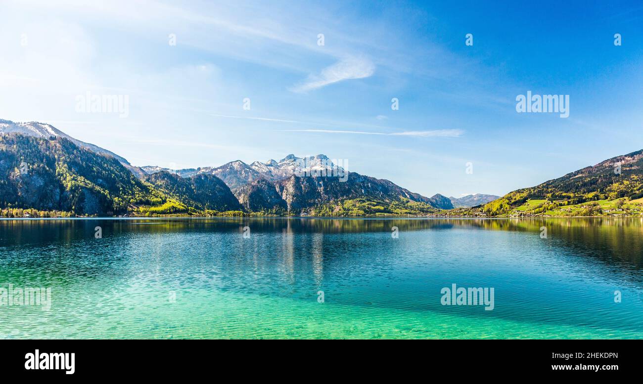 Crystal clear mirror lake hi-res stock photography and images - Alamy