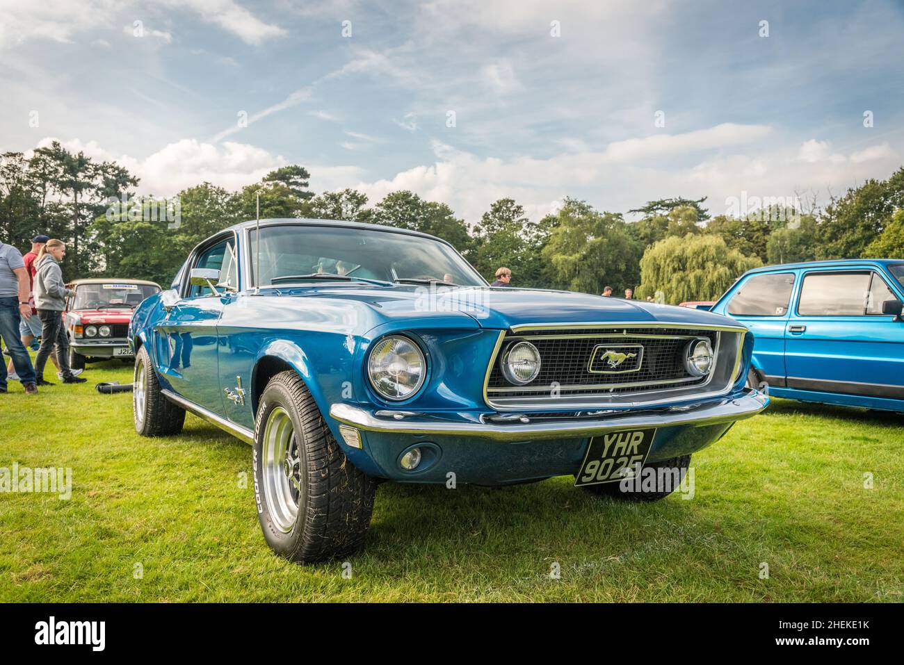 Ford Mustangs on display Stock Photo - Alamy