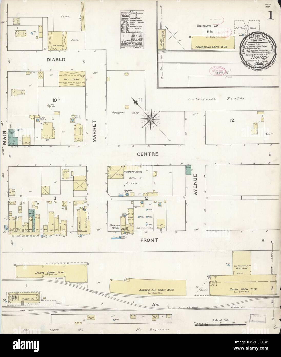 Turlock map hi-res stock photography and images - Alamy