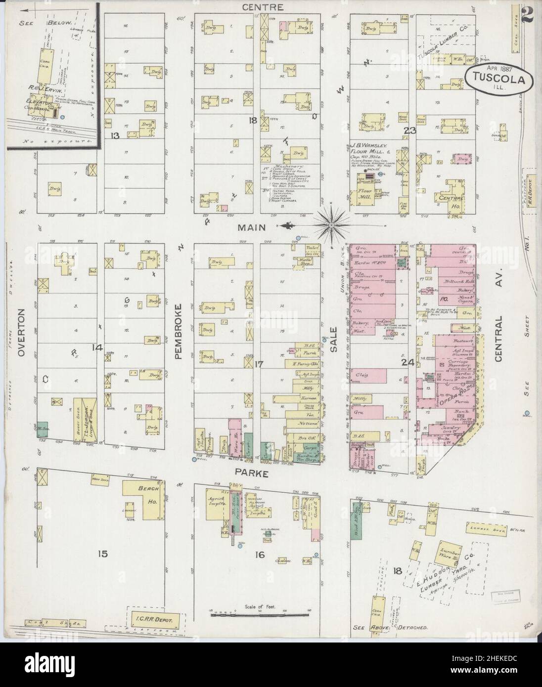 Illinois tuscola hi-res stock photography and images - Alamy