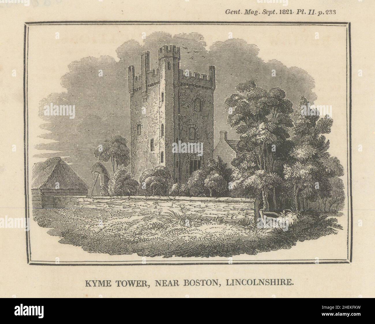 South kyme tower hi-res stock photography and images - Alamy