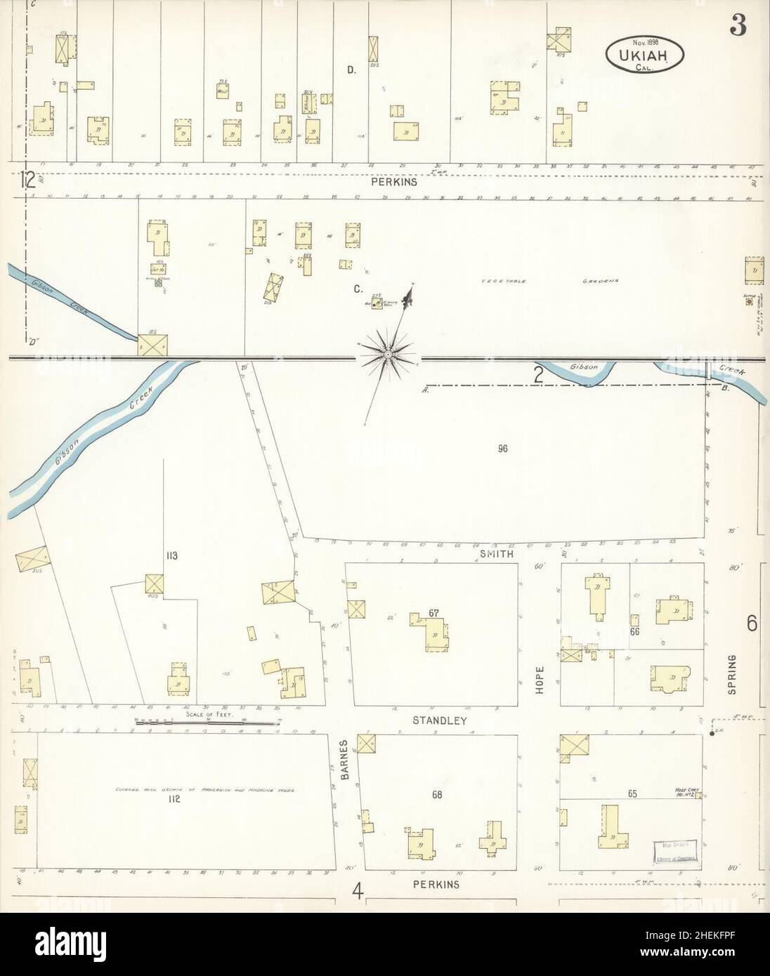 Ukiah california map hi-res stock photography and images - Alamy
