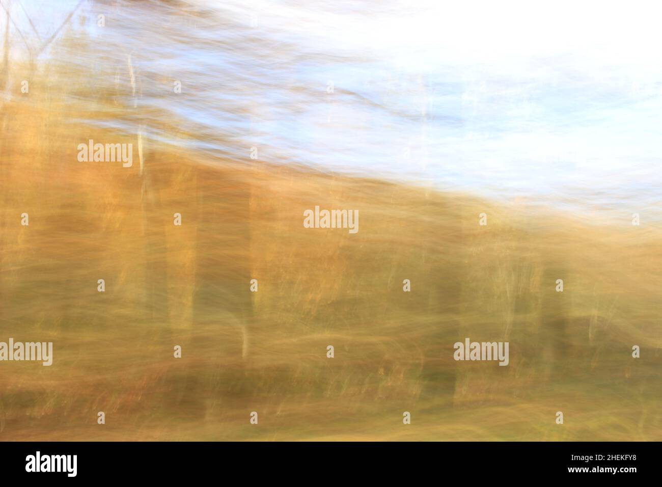 Abstract blurred background. Nature confusion and dazed concept Stock ...