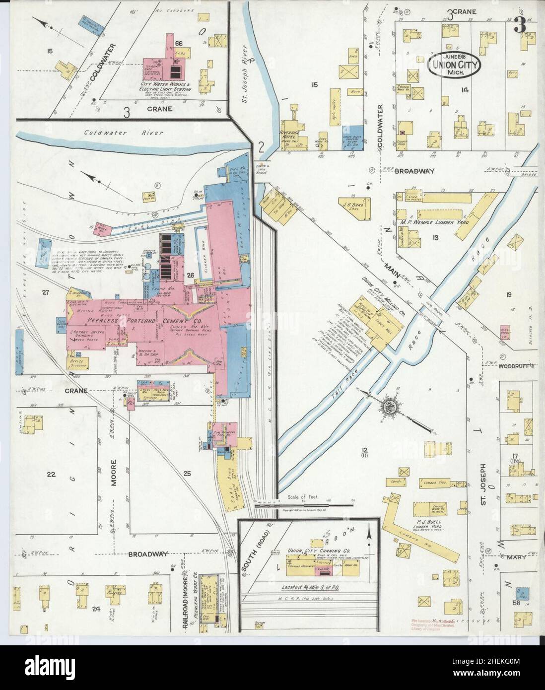 Map of calhoun city hi-res stock photography and images - Alamy