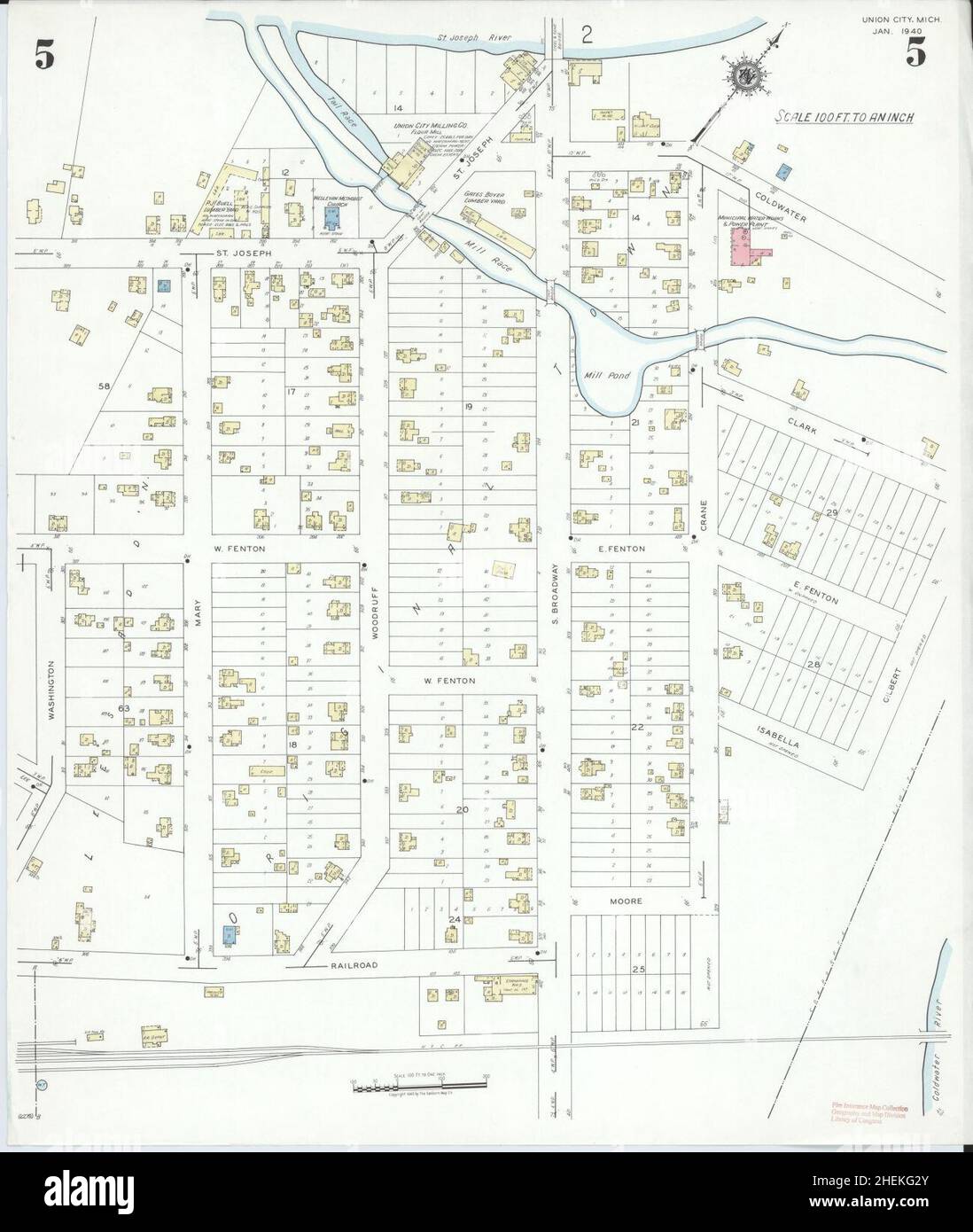 Map of calhoun city hi-res stock photography and images - Alamy