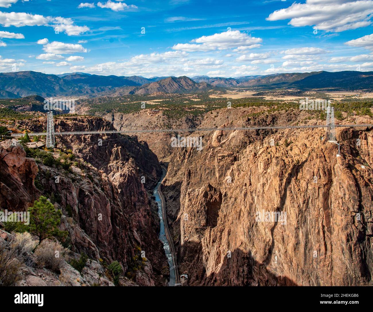 Royal Gorge Bridge, Canon City CO Stock Photo - Alamy