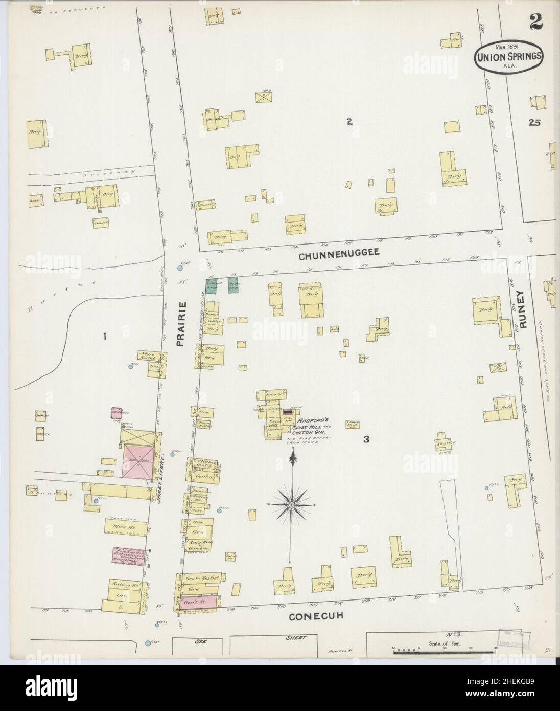 Map of union springs hi-res stock photography and images - Alamy