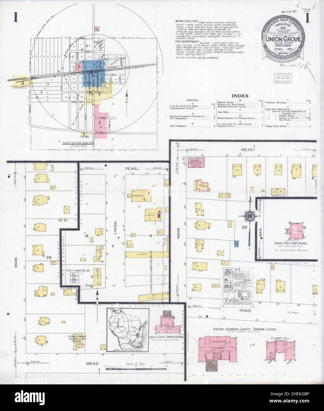 Map of union grove hi-res stock photography and images - Alamy