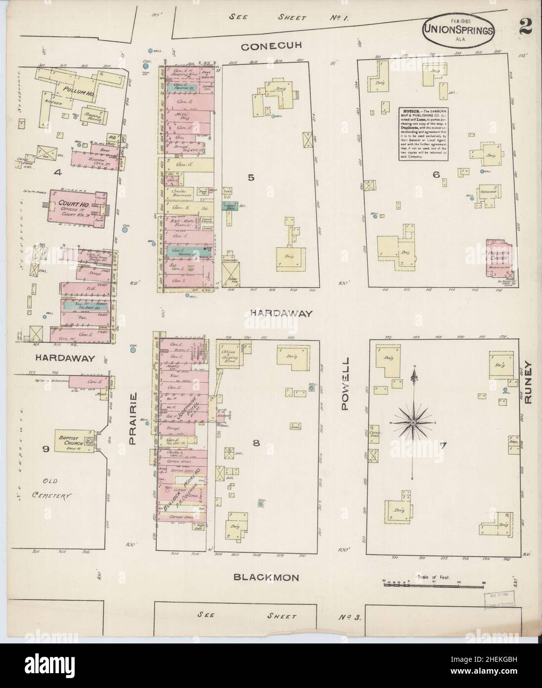 Map of union springs hi-res stock photography and images - Alamy