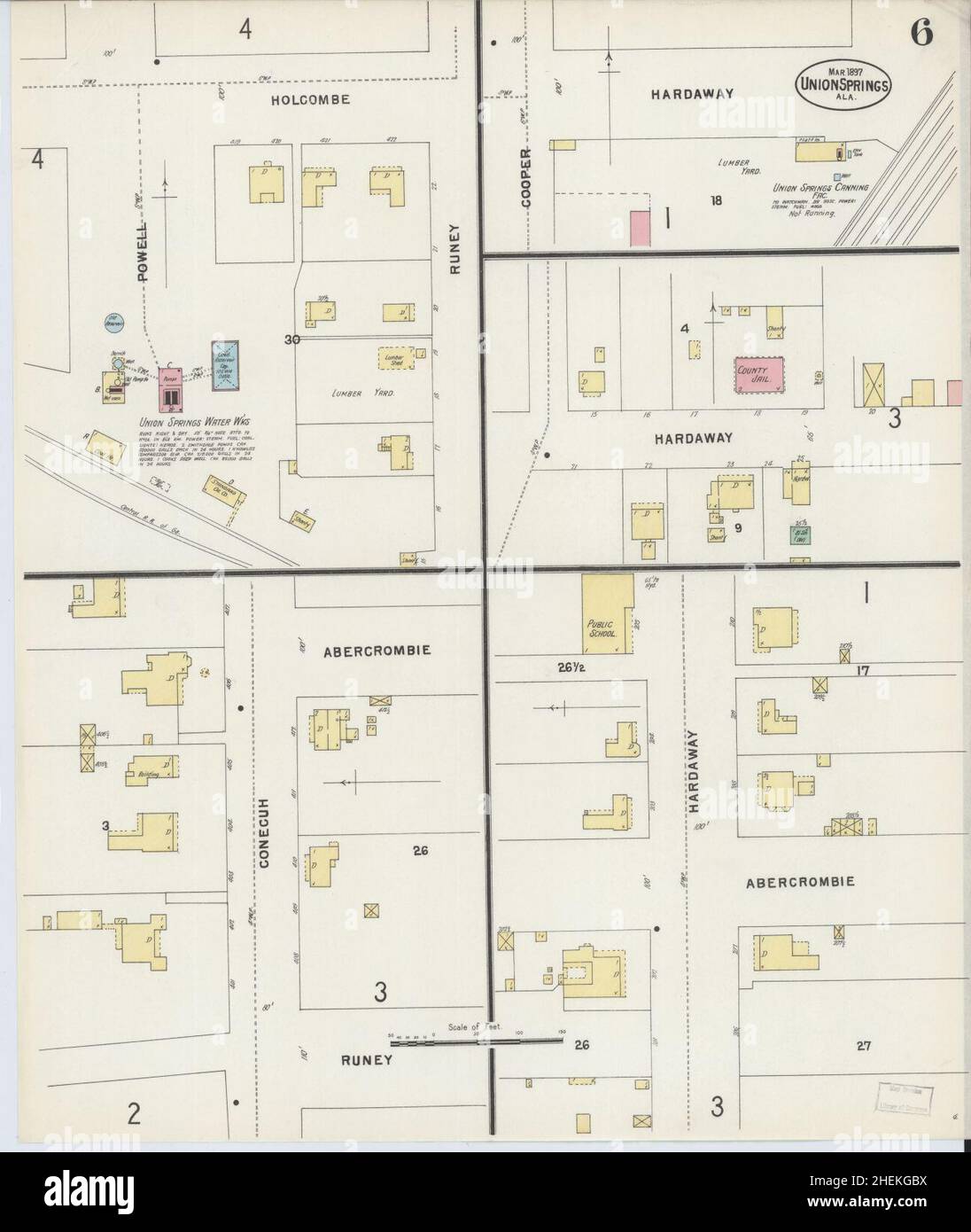 Map of union springs hi-res stock photography and images - Alamy