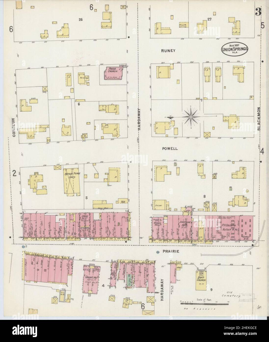 Map of union springs hi-res stock photography and images - Alamy
