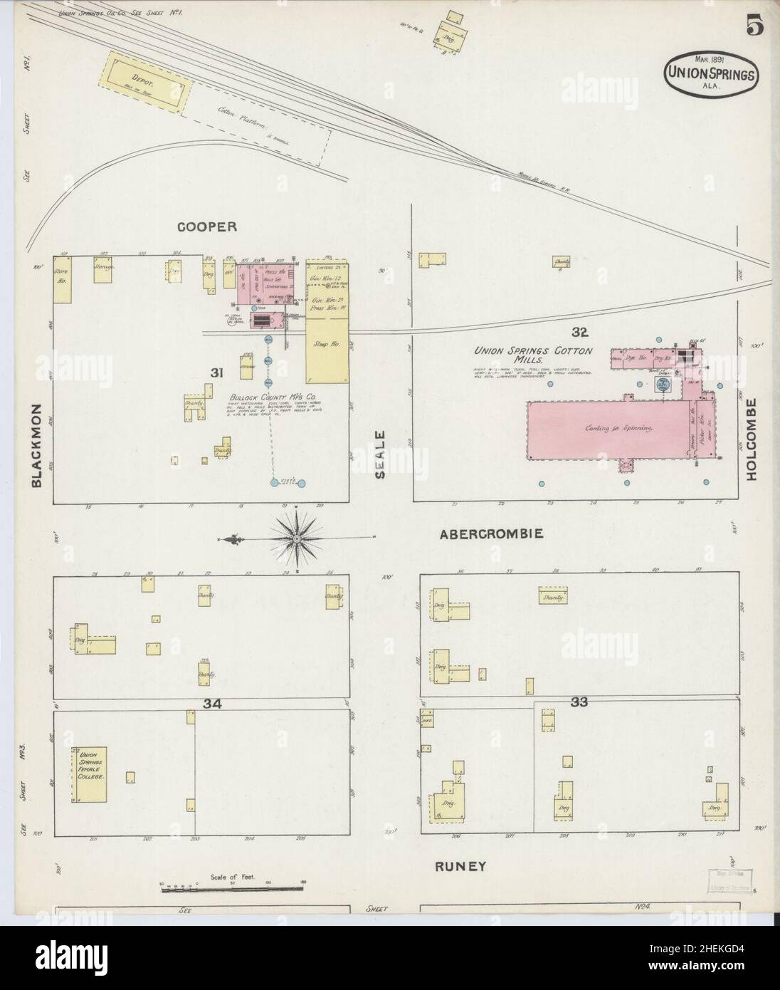 Map of union springs hi-res stock photography and images - Alamy