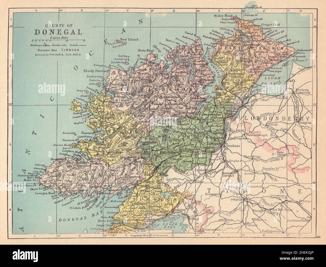 Churchill Donegal Map at Jeannette Velez blog
