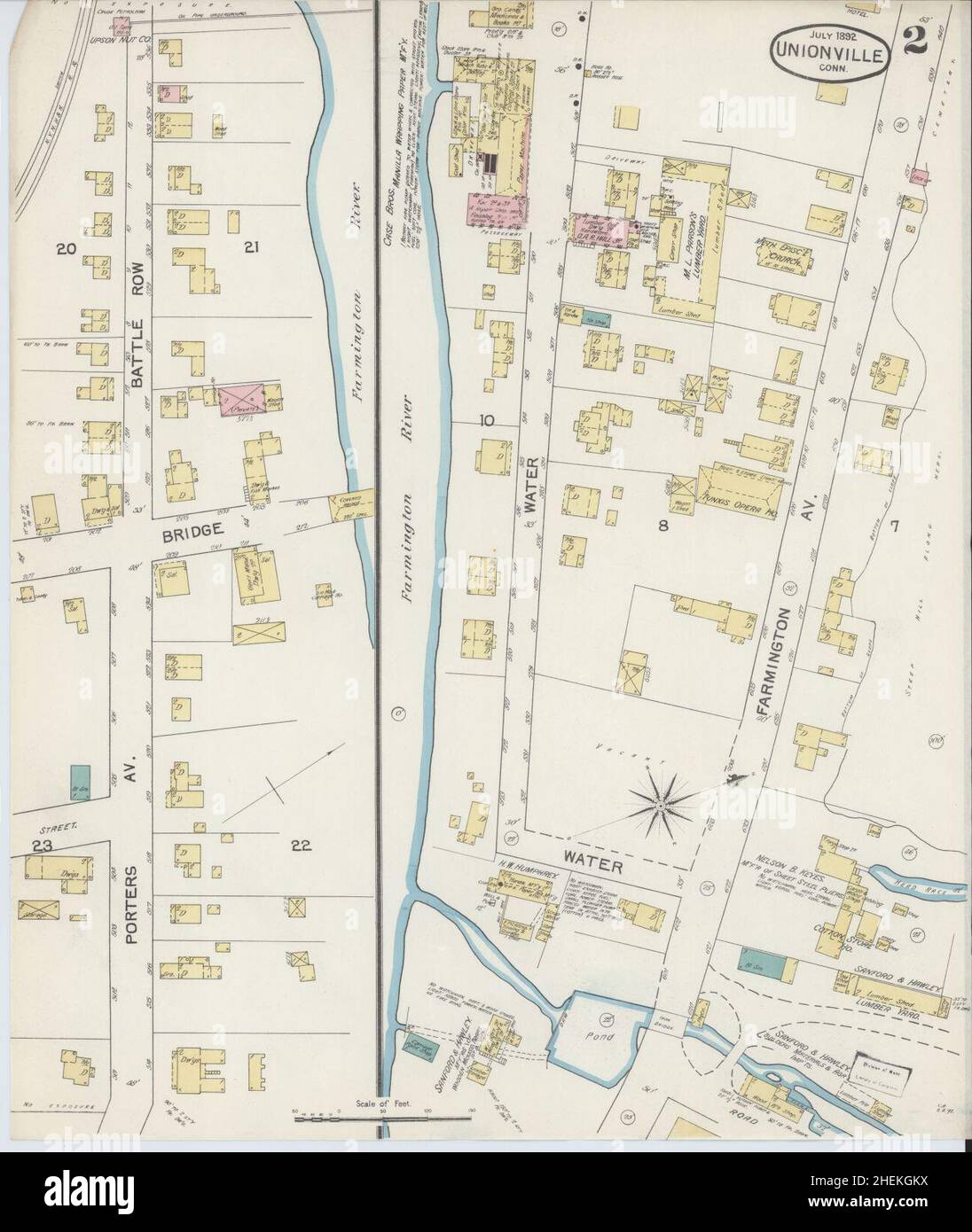 Map of unionville hi-res stock photography and images - Alamy