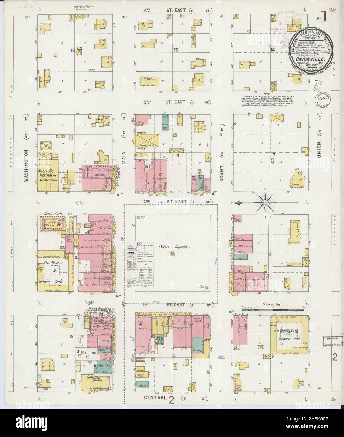 Map of unionville hi-res stock photography and images - Alamy