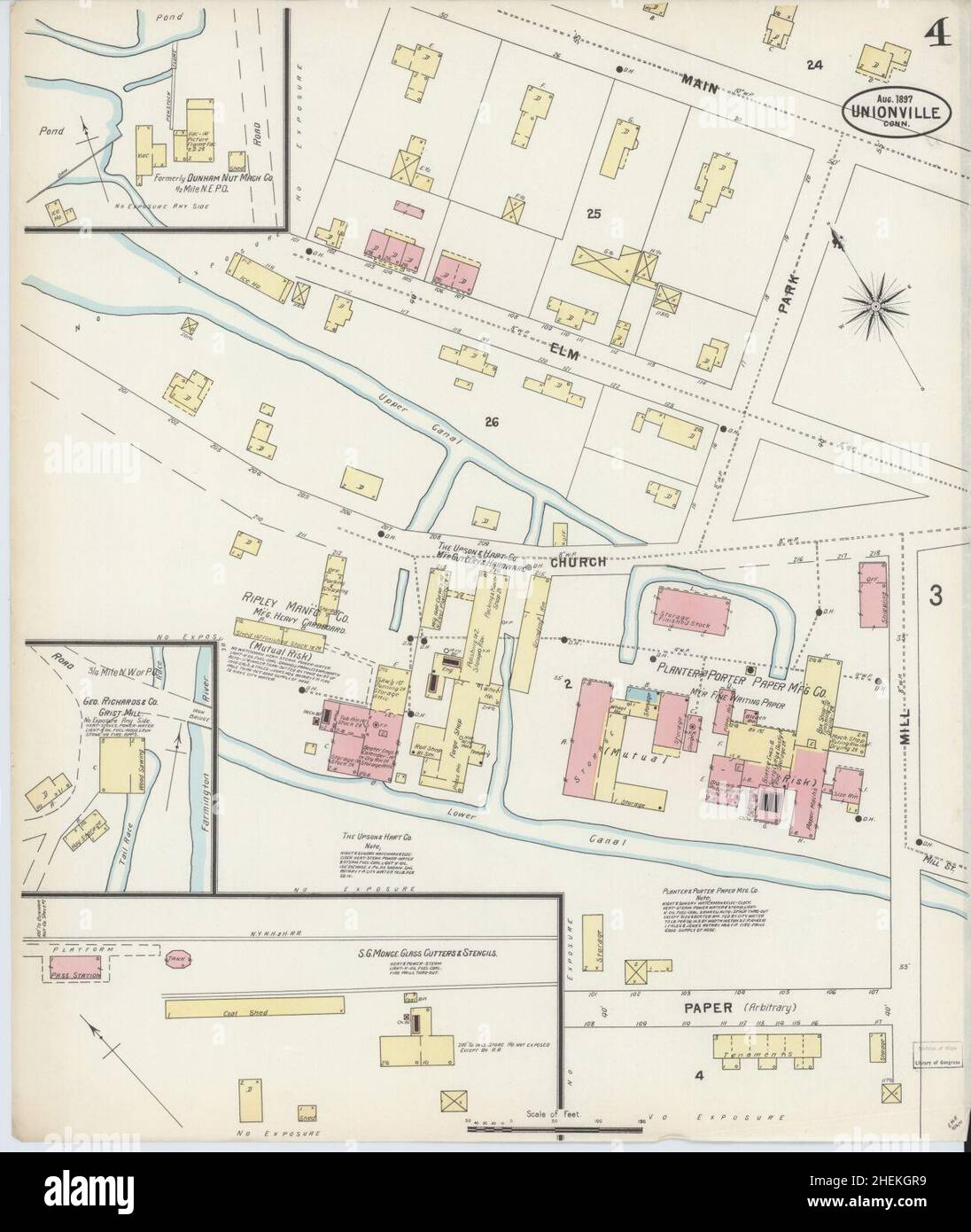 Map of unionville hi-res stock photography and images - Alamy