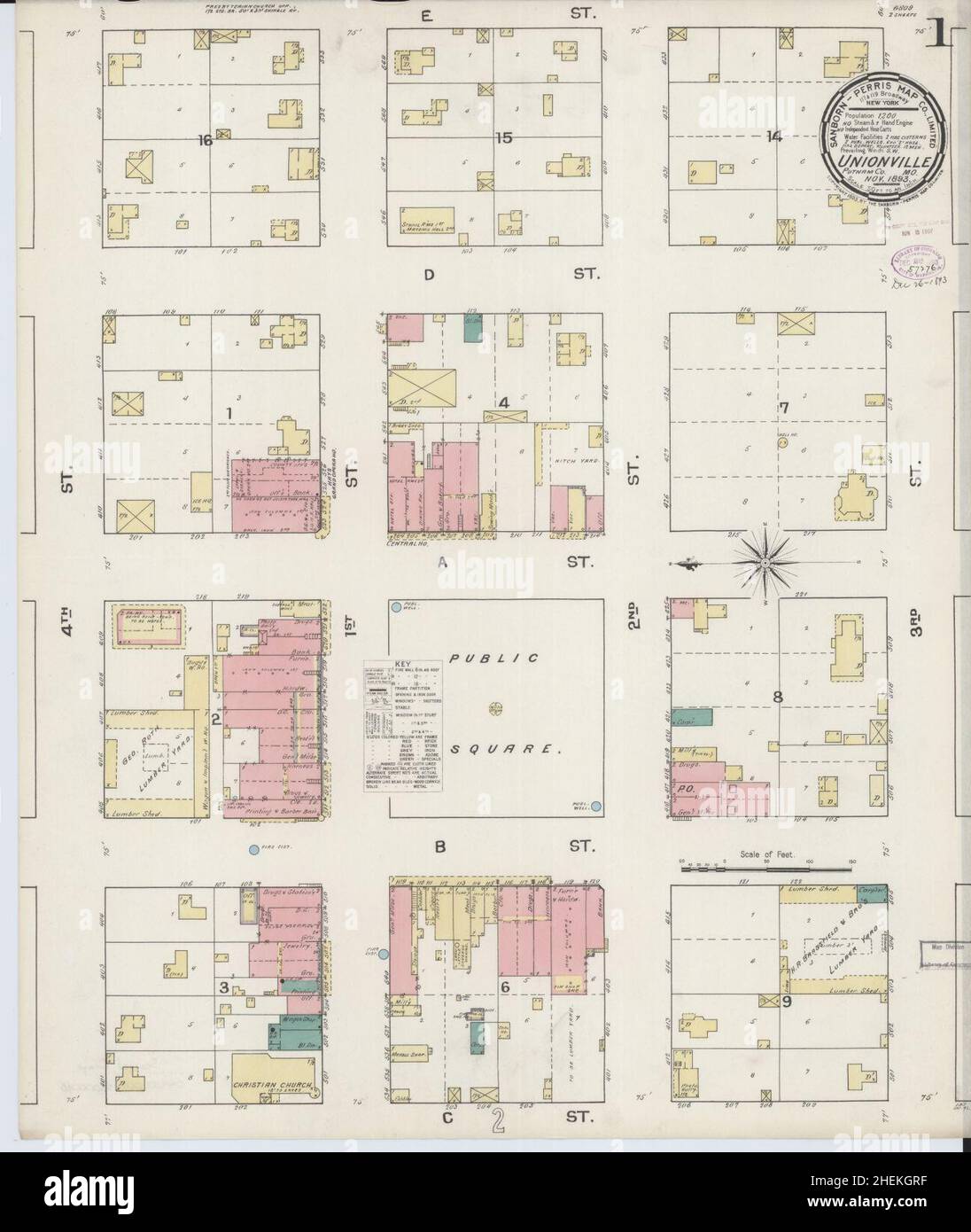 Map of unionville hi-res stock photography and images - Alamy