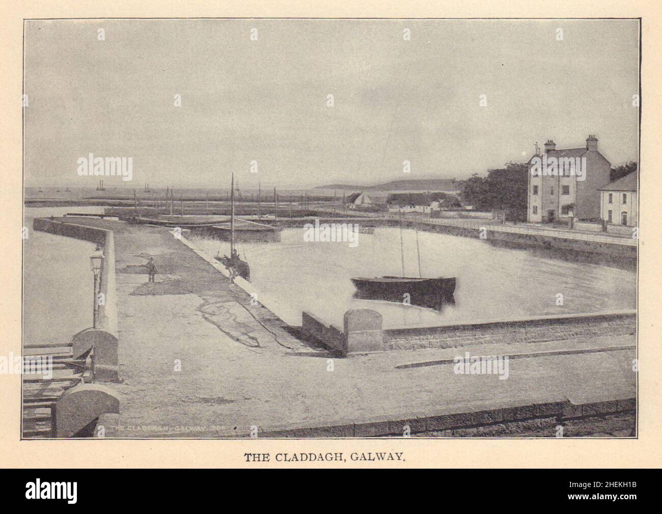 The Claddagh, Galway. Ireland 1905 old antique vintage print picture ...