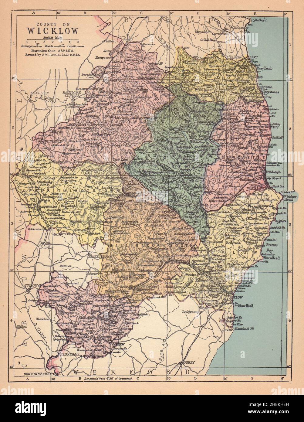 Joyce map hi-res stock photography and images - Alamy