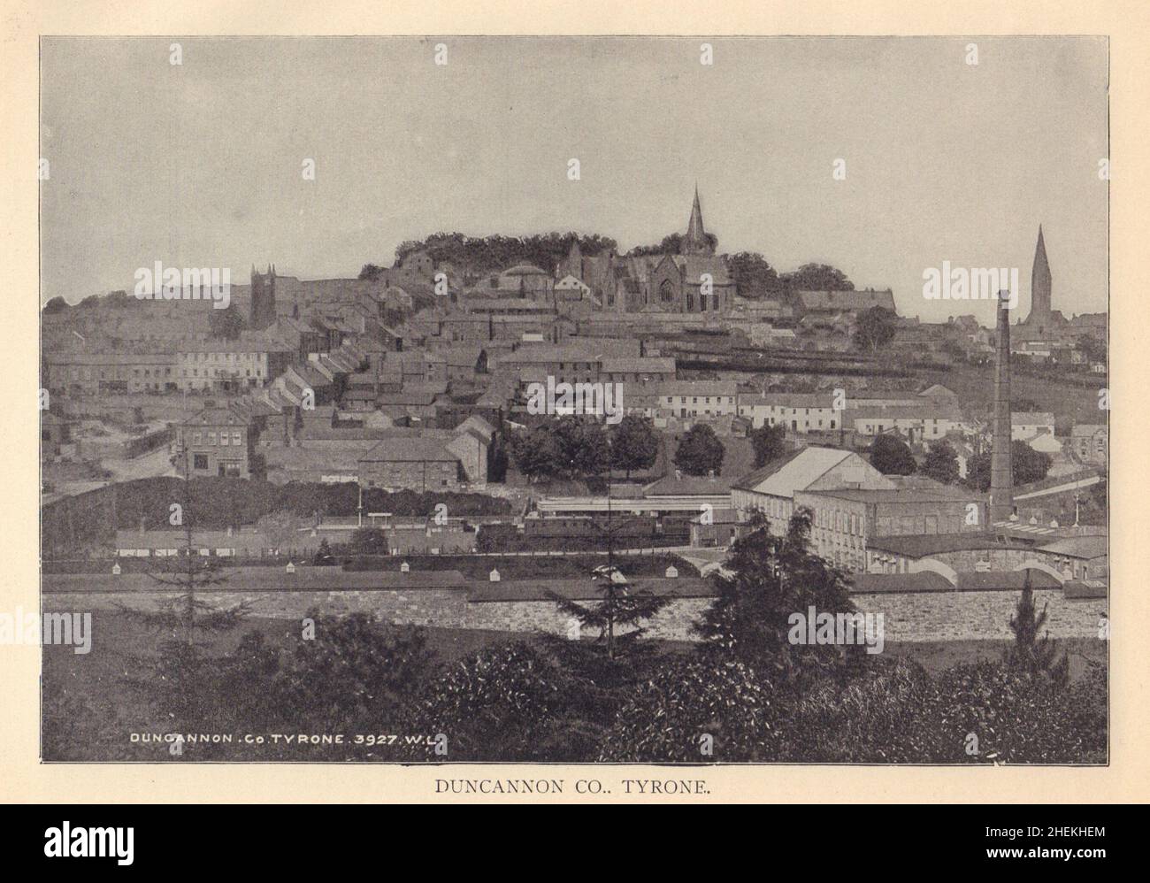 Duncannon, Co. Tyrone. Ireland 1905 old antique vintage print picture ...