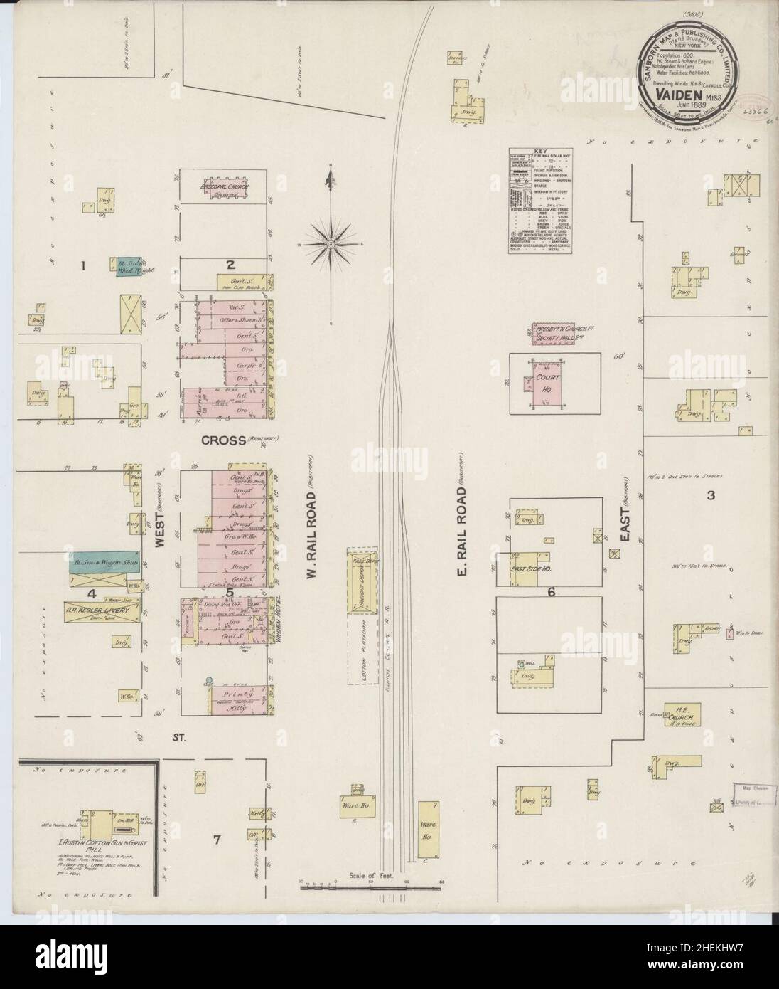Map of vaiden hi-res stock photography and images - Alamy