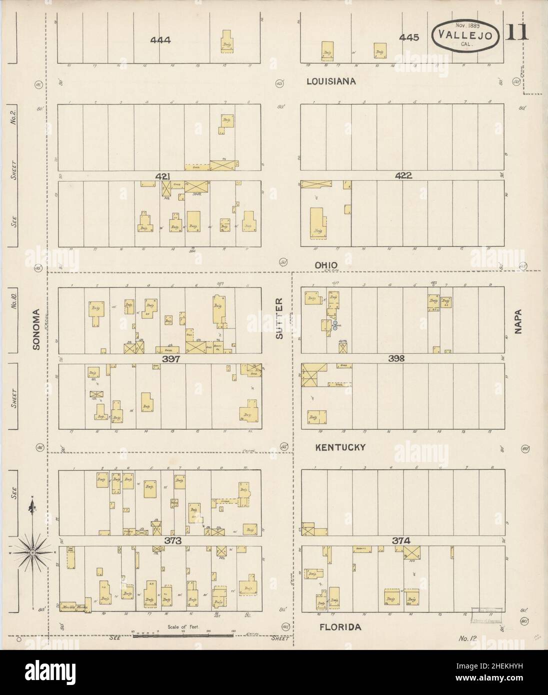 Solano county map hi-res stock photography and images - Alamy