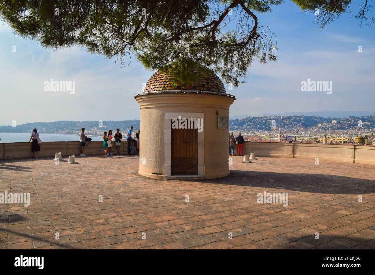 Castle Hill, Colline du Chateau, in Nice, South of France Stock Photo ...