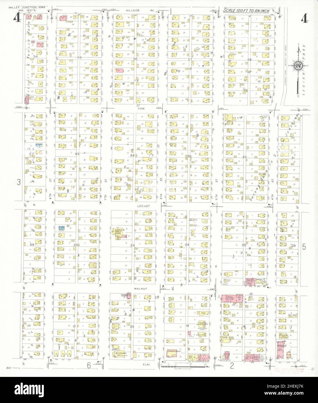 Sanborn Fire Insurance Map from Valley Junction, Polk County, Iowa ...