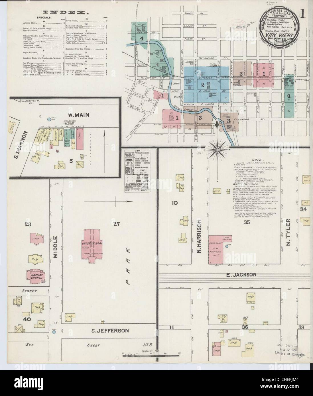 Van wert ohio map hi-res stock photography and images - Alamy