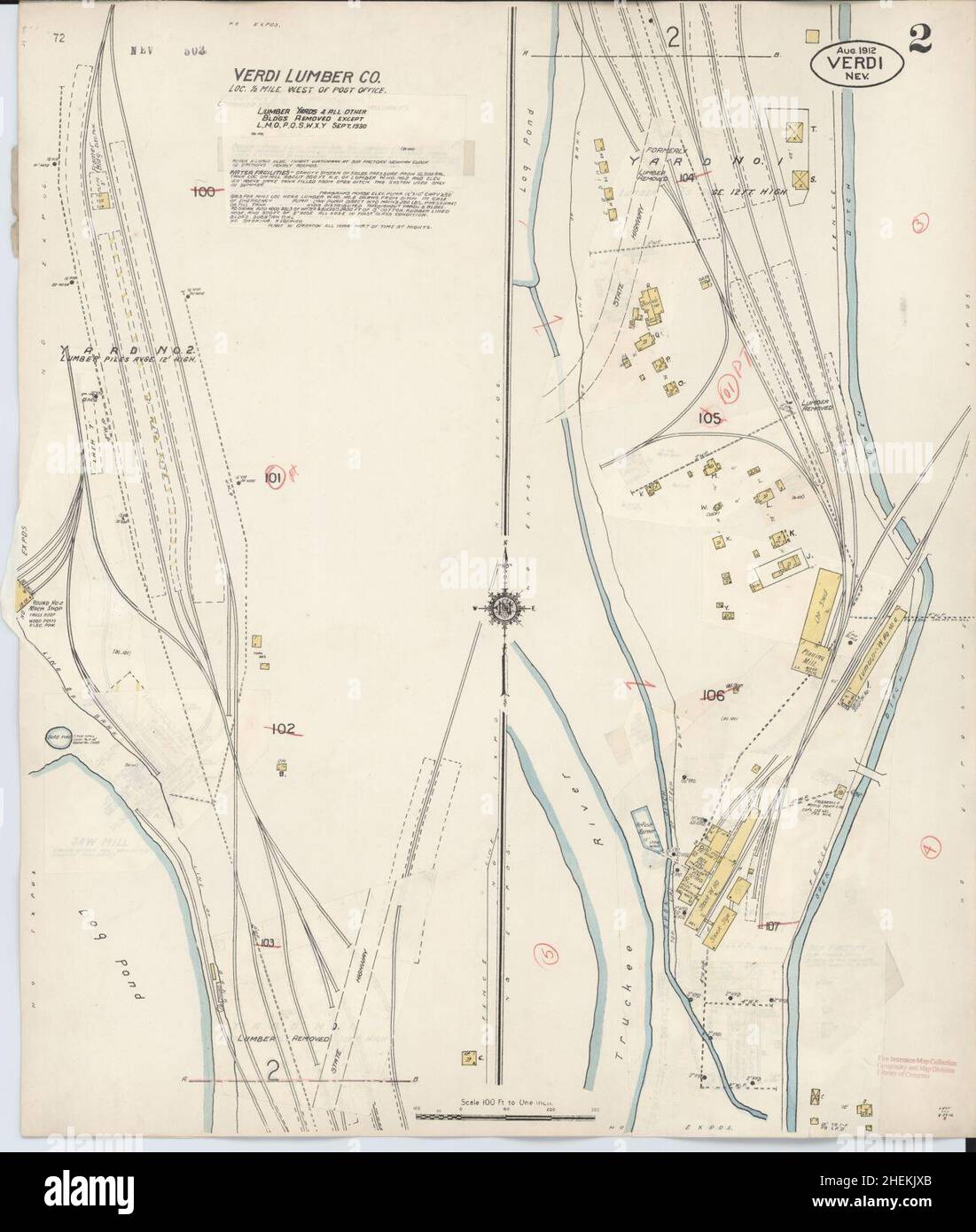 Washoe county map hi-res stock photography and images - Alamy
