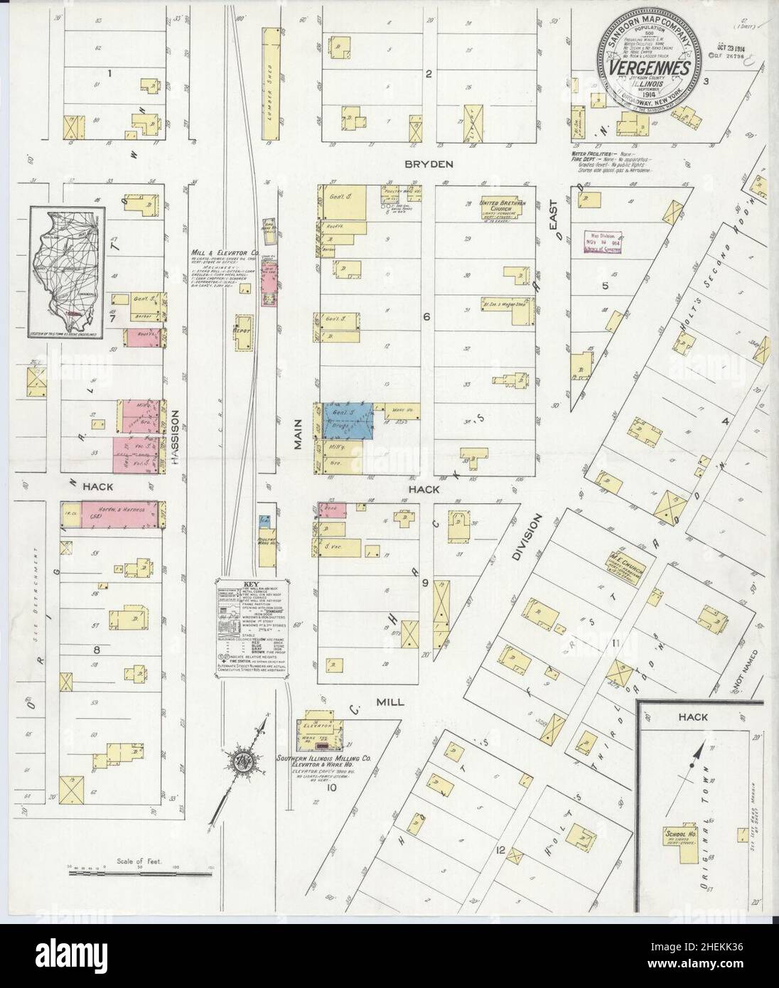 Illinois jackson county map hi-res stock photography and images - Alamy