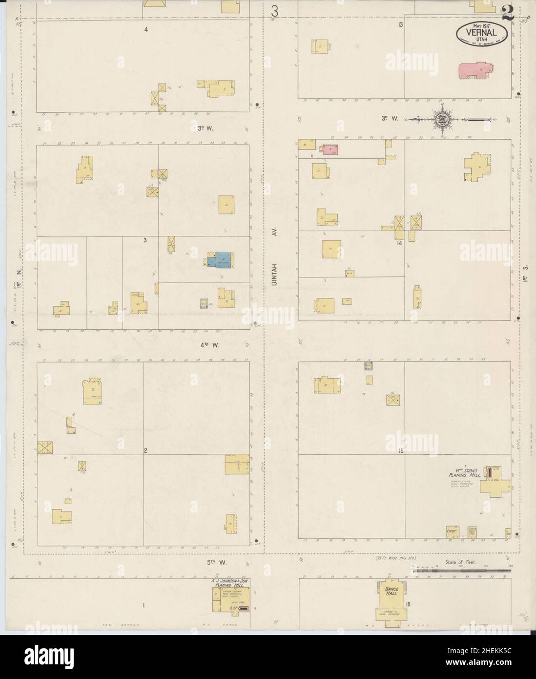 Map of vernal utah hi-res stock photography and images - Alamy