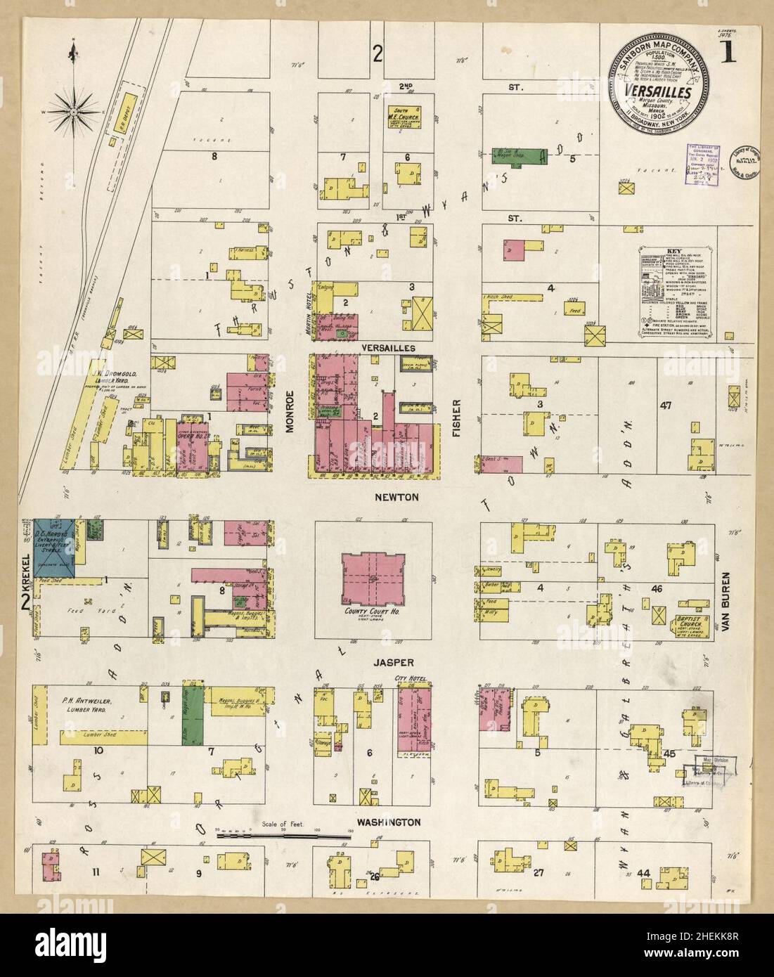 Morgan missouri map hi-res stock photography and images - Alamy