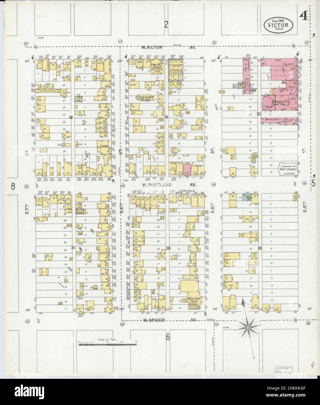 Teller county map hi-res stock photography and images - Alamy