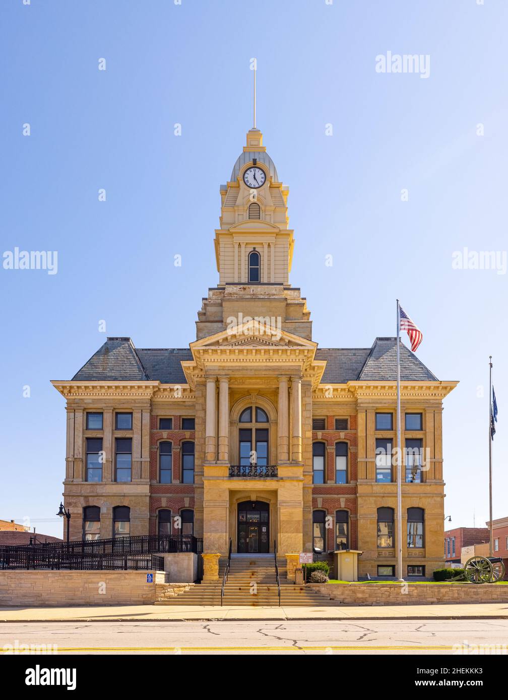 Crawfordsville, Indiana, USA - September 28, 2021: The Montgomery ...