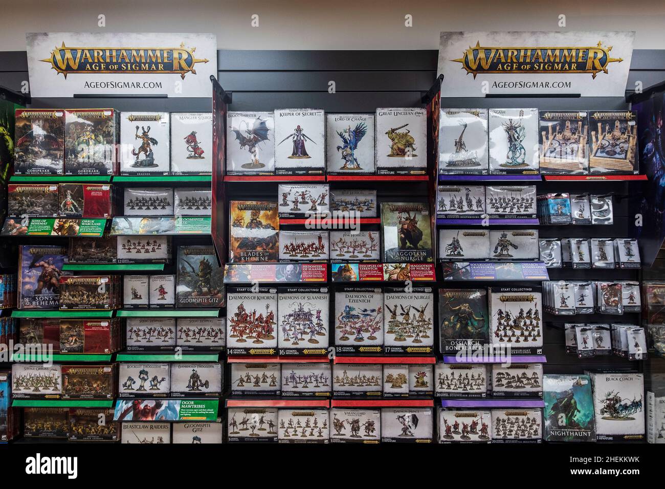 Warhammer store hi-res stock photography and images - Alamy