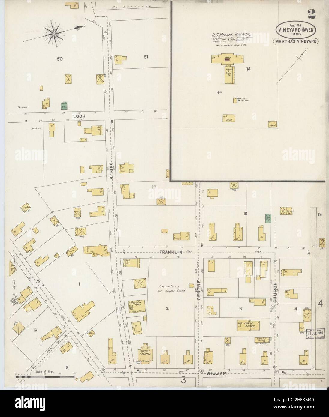 Dukes county map hi-res stock photography and images - Alamy