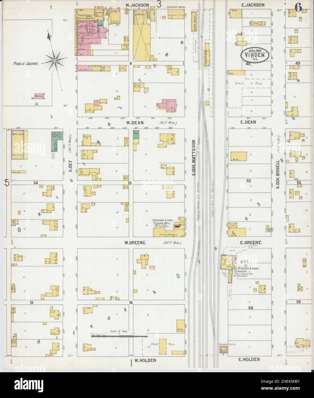 Map of virden hi-res stock photography and images - Alamy