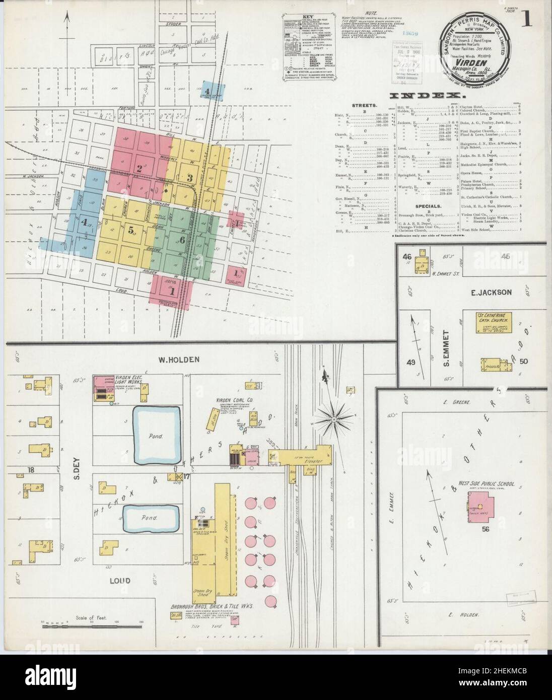 Map of virden hi-res stock photography and images - Alamy