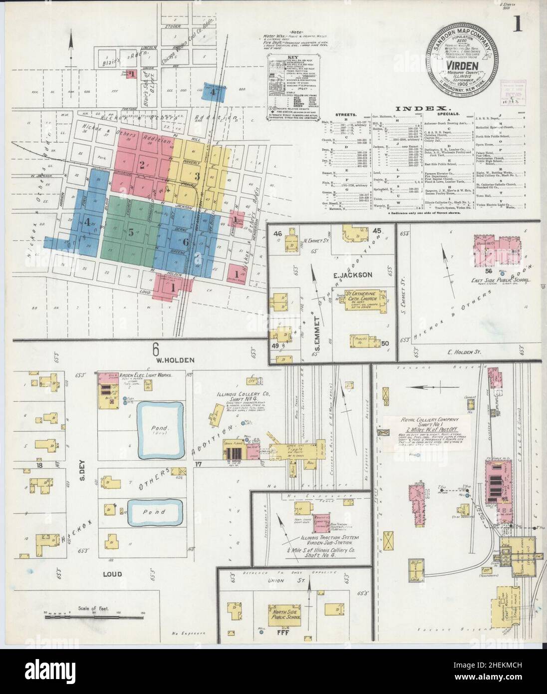 Map of virden hi-res stock photography and images - Alamy