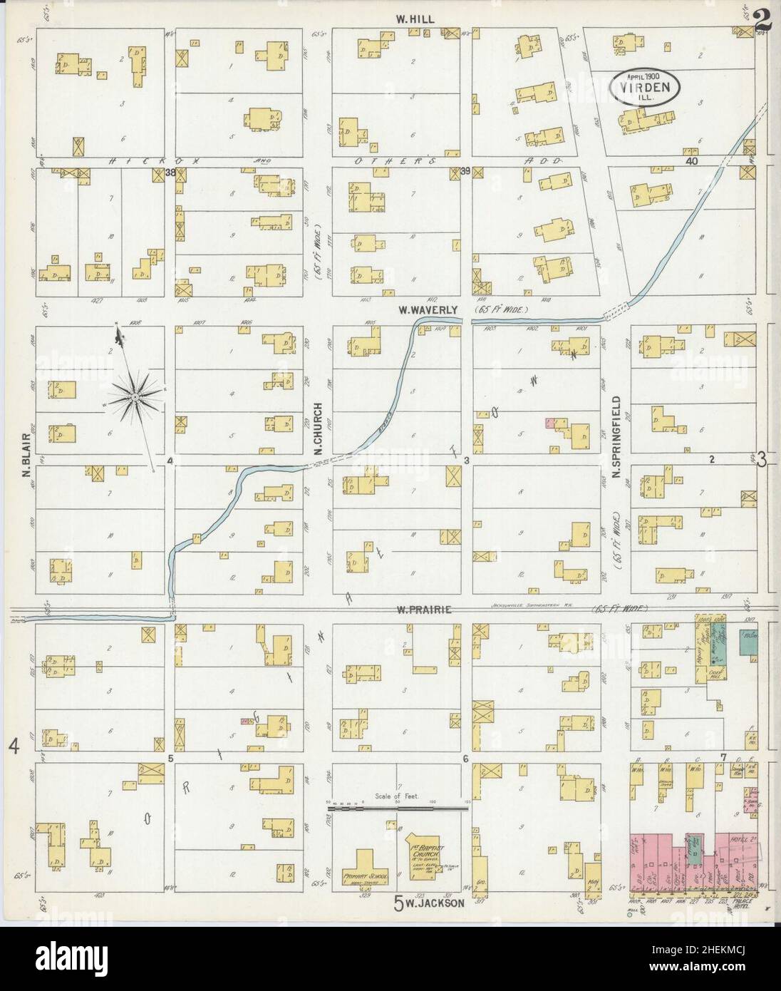 Map of virden hi-res stock photography and images - Alamy