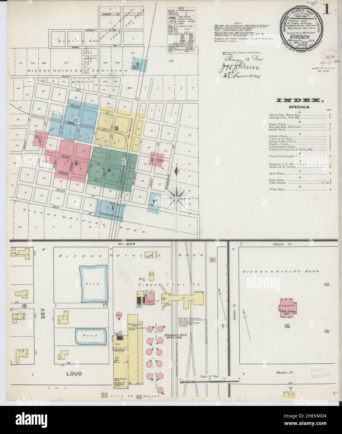 Map of virden hi-res stock photography and images - Alamy