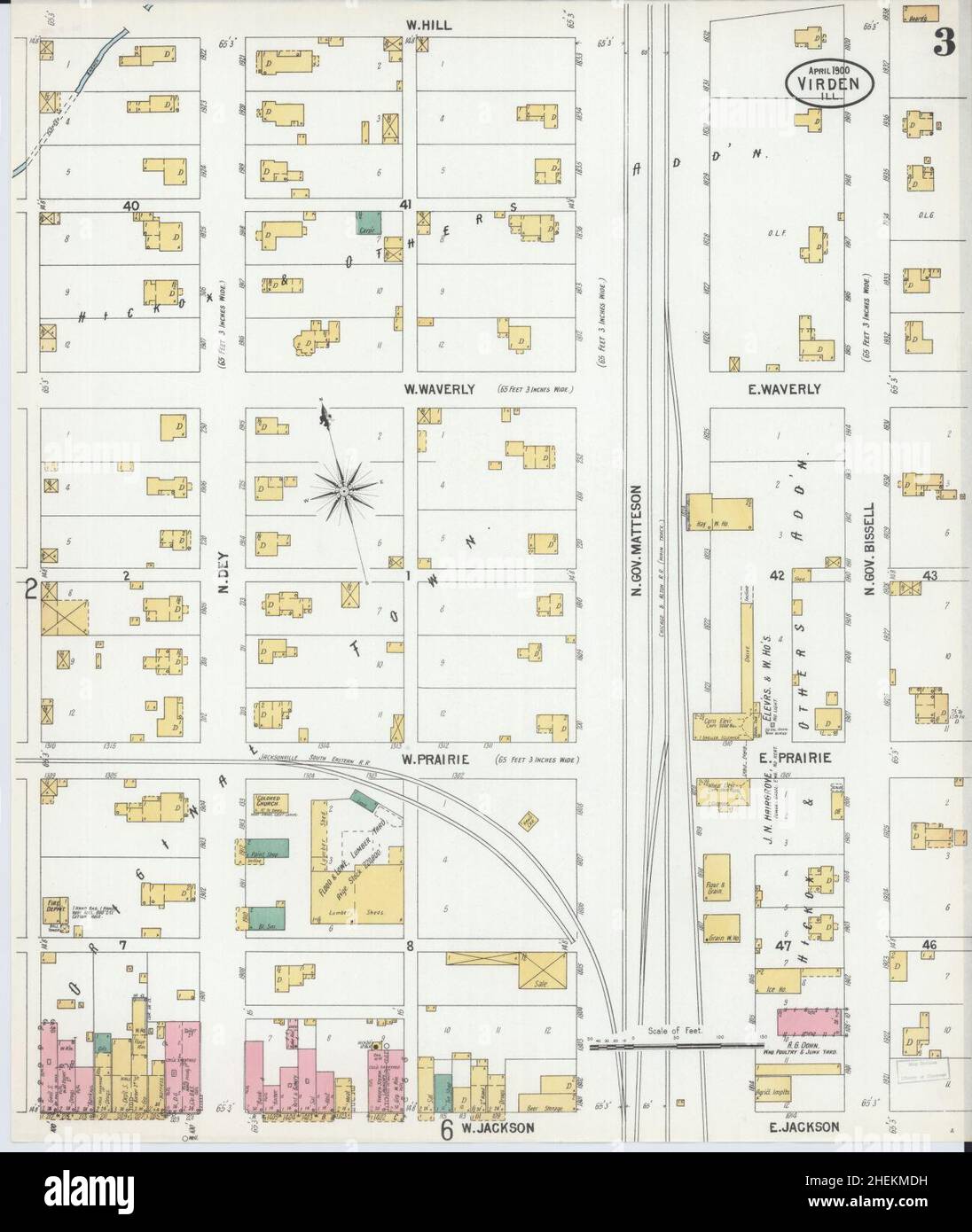 Map of virden hi-res stock photography and images - Alamy