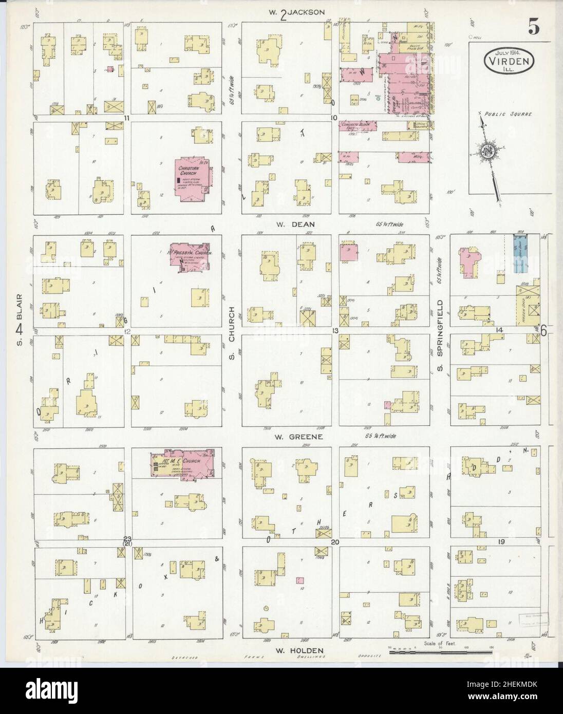 Map of virden hi-res stock photography and images - Alamy