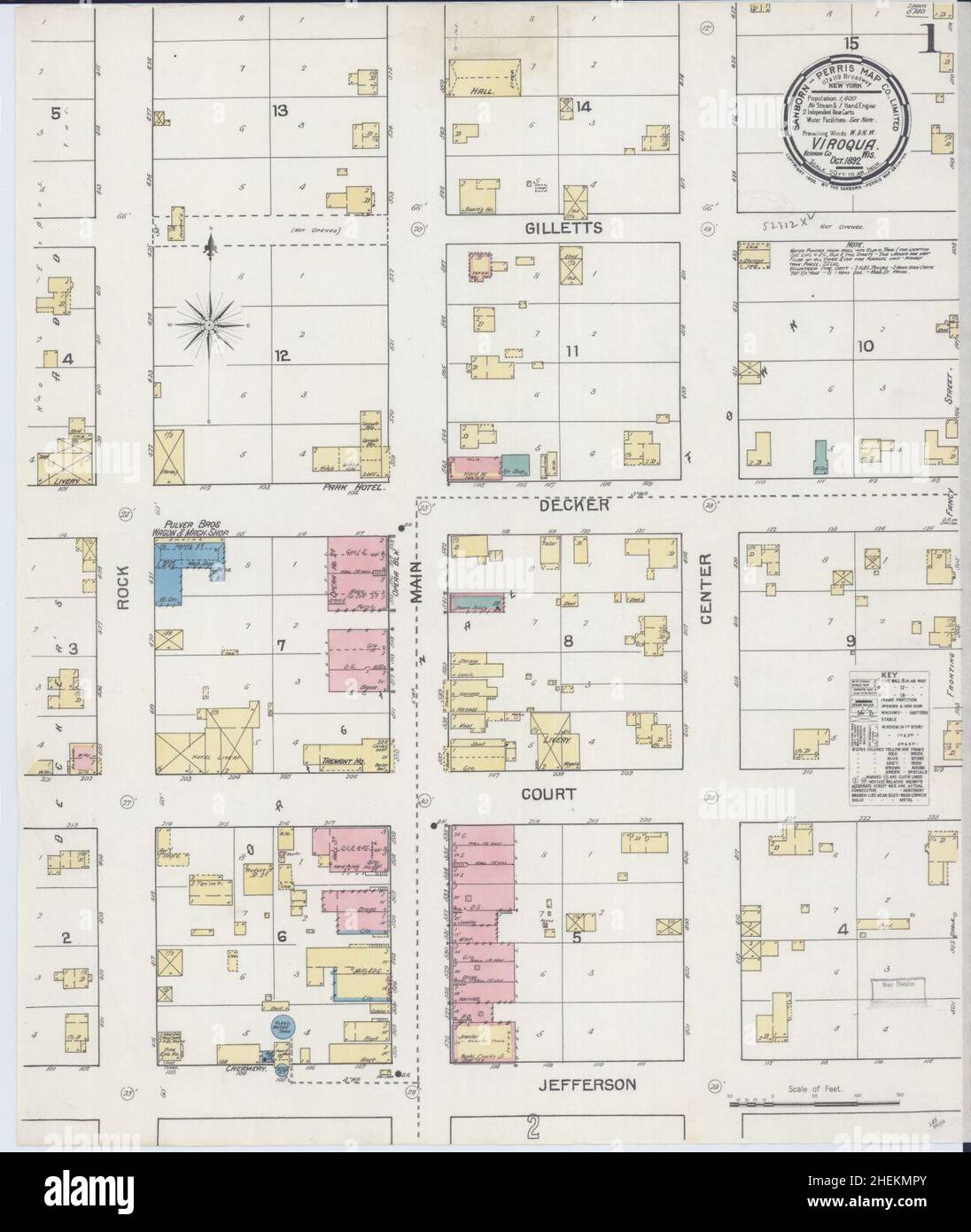 Map of viroqua hi-res stock photography and images - Alamy