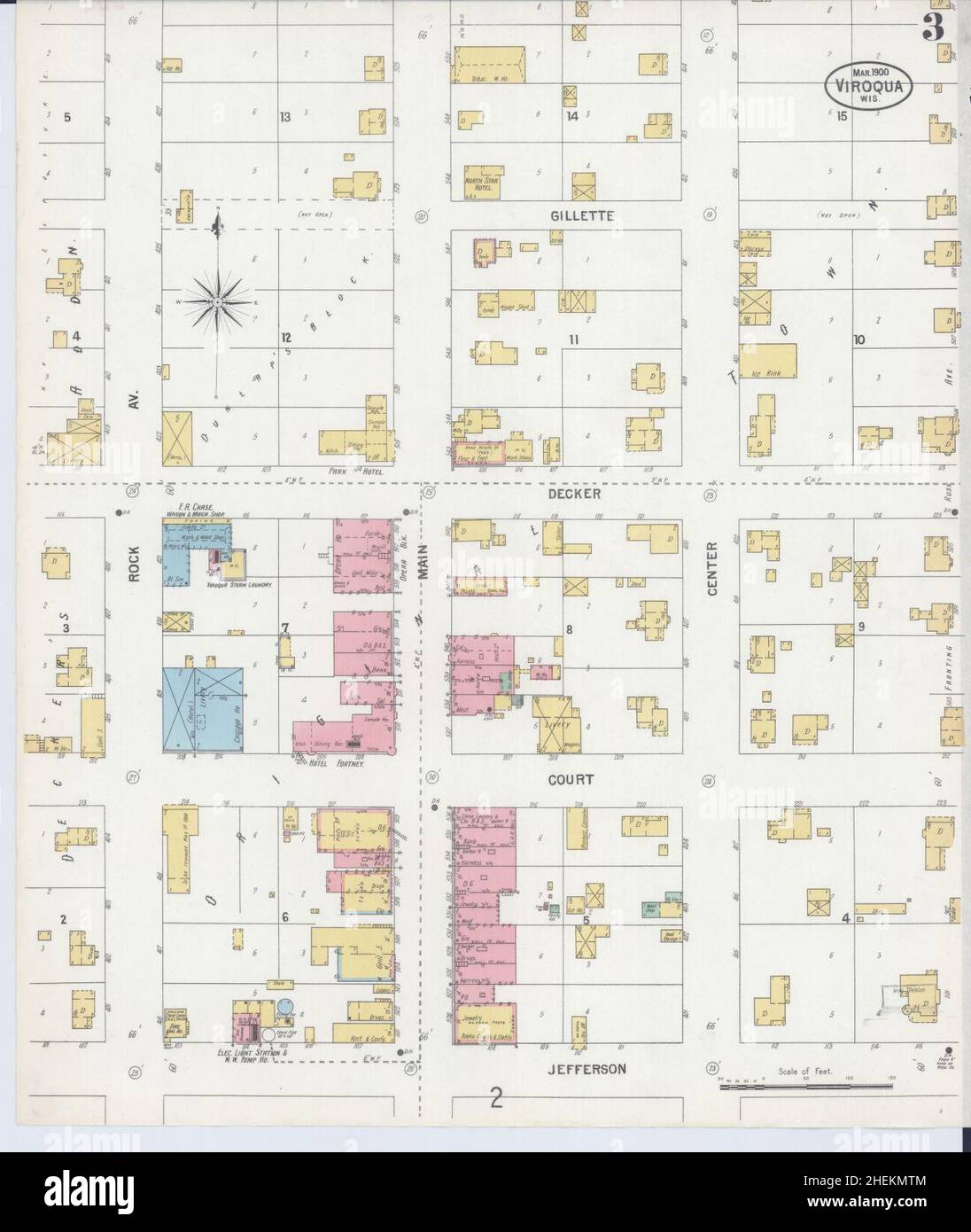 Map of viroqua wisconsin hi-res stock photography and images - Alamy